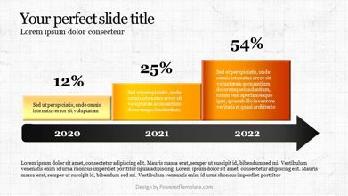 Arrow Report Diagram - Free Presentation Template for Google Slides and ...
