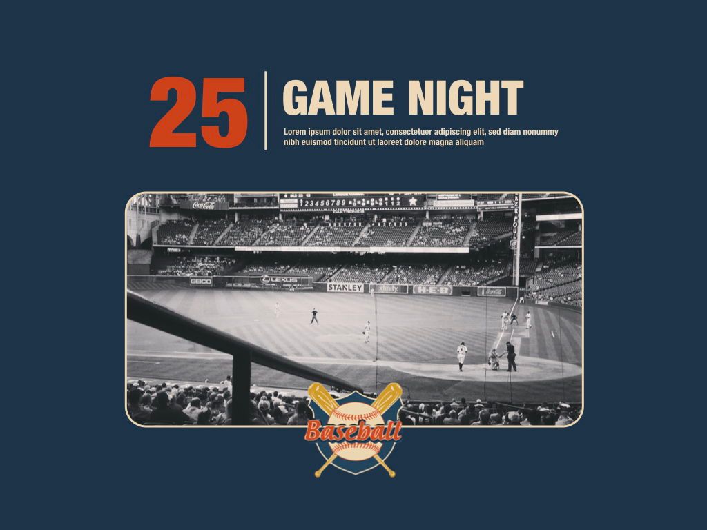 Game Night Powerpoint Presentation Template Por Graphic Node En 