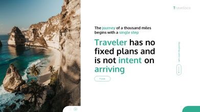 Traveloco - Tourism Powerpoint Template | Presentation Template 74571