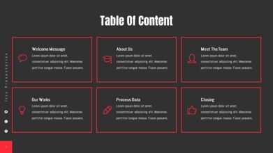 Itzy - Dark Powerpoint Template | Presentation Template 74623