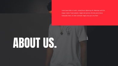 Itzy - Dark Powerpoint Template | Presentation Template 74623