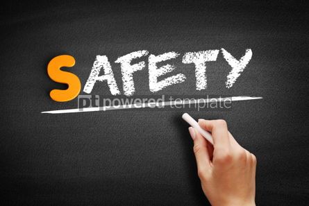 Safety First PowerPoint Template, Backgrounds | 04449 | PoweredTemplate.com