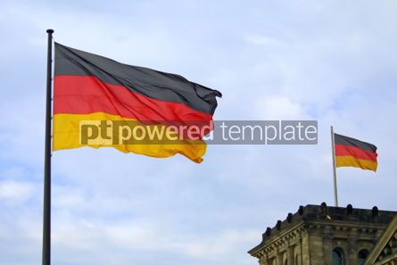 Plantilla de Word - alemania nube de palabras | 13432 | PoweredTemplate.com