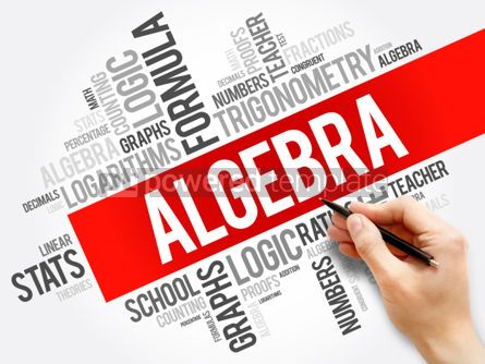 Algebra word cloud collage education concept background Stock Photo 61670