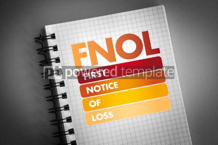 FNOL - First Notice Of Loss acronym Stockfoto 62137