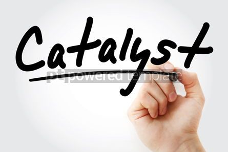 Hand writing Catalyst with marker Foto 64272