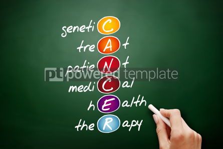 CANCER acronym health concept background Photo Stock 65367