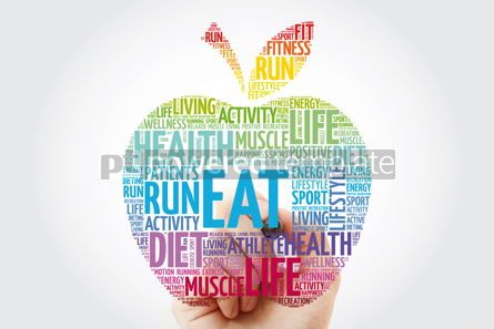 Healthy Lifestyle Theme PowerPoint Template, Backgrounds | 12982 ...