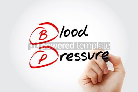 BP - Blood Pressure acronym with marker concept background Stock Photo ...