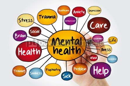 Mental Health PowerPoint Template, Backgrounds | 11367 ...