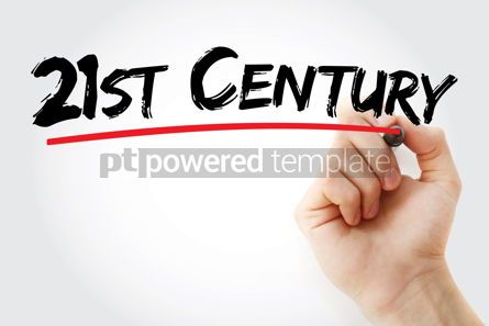 21st Century text with marker正版照片68906