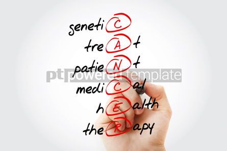 CANCER - acronym health concept backgroundストックフォト69666