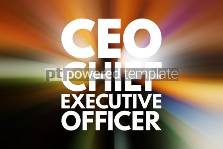 CEO - Chief executive officer acronym business concept backgr Foto Stok ...