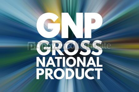 GNP - Gross National Product acronym business concept backgroun Photo 76163