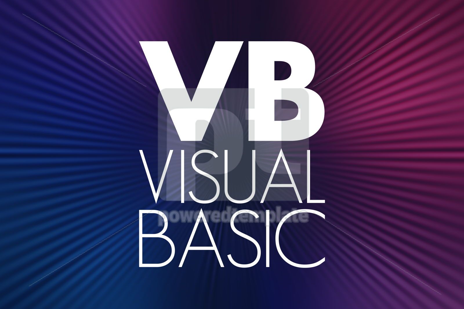 VB - Visual Basic acronym technology concept background Photo 78394