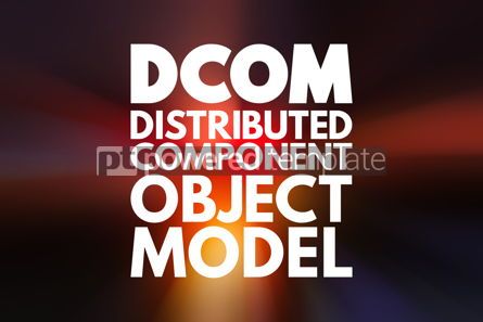 DCOM - Distributed Component Object Model acronym technology co正版照片78464