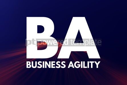 BA - Business Agility acronym concept backgroundストックフォト78568