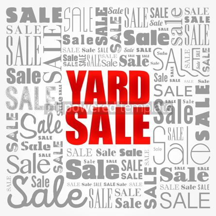 YARD SALE word cloud collage business concept background正版照片78829