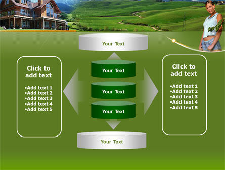 Countryside PowerPoint Template, Backgrounds | 00044 | PoweredTemplate.com