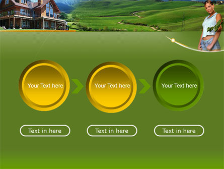 Countryside PowerPoint Template, Backgrounds | 00044 | PoweredTemplate.com