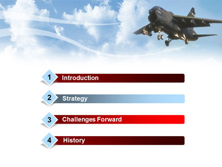 Aircraft Free PowerPoint Template, Backgrounds | 00059 ...