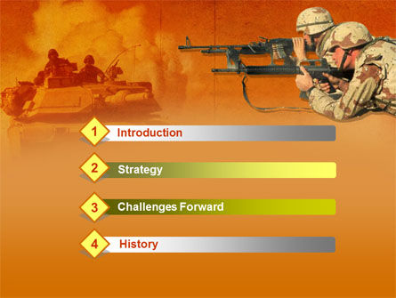 US Army Operations PowerPoint Template, Backgrounds | 00190 ...