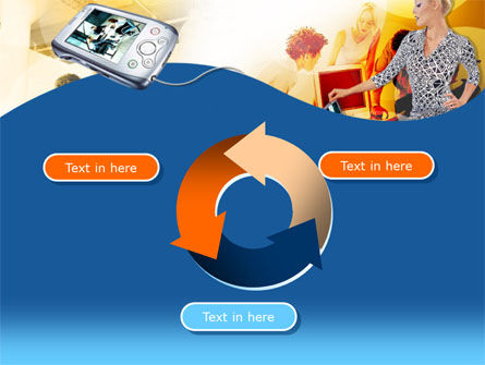 Modern Gadgets Free PowerPoint Template, Backgrounds | 00211 ...