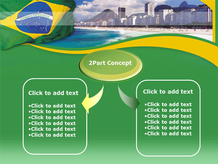 Plantilla de PowerPoint - brasil, fondos | 00259 | PoweredTemplate.com
