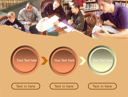 Self Study PowerPoint Template, Backgrounds | 00277 | PoweredTemplate.com