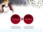 Student Of Mathematics PowerPoint Template, Backgrounds | 00366 ...
