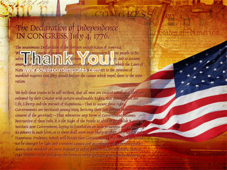 Declaration Of Independence PowerPoint Template, Backgrounds | 00397 ...