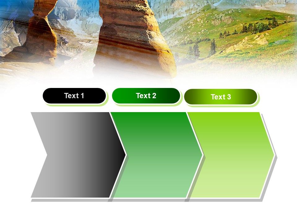 Utah National Park PowerPoint Template, Backgrounds | 00472 ...