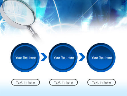 Magnifying Glass PowerPoint Template, Backgrounds | 00496 ...