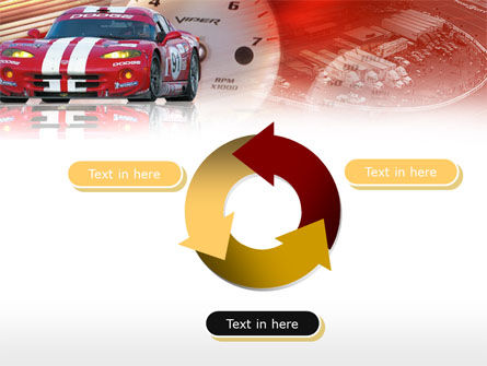 Speed Racer PowerPoint Template, Backgrounds | 00511 | PoweredTemplate.com