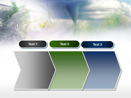 Satellite Picture Of Cyclone PowerPoint Template, Backgrounds | 00545 ...