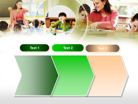 Primary School Teaching PowerPoint Template, Backgrounds | 00557 ...