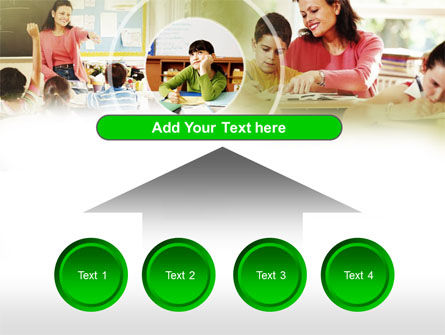 Primary School Teaching PowerPoint Template, Backgrounds | 00557 ...