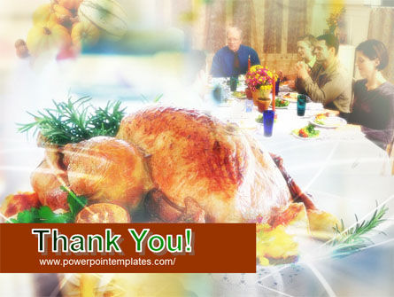Thanksgiving Dinner PowerPoint Template, Backgrounds | 00671 ...