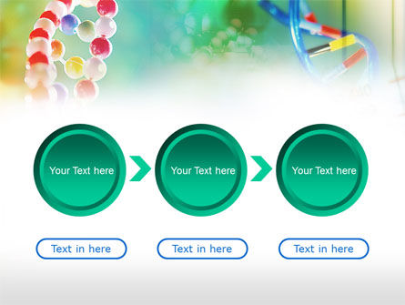 DNA PowerPoint Template, Backgrounds | 00759 | PoweredTemplate.com