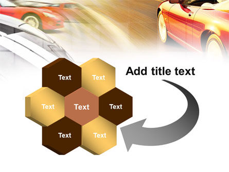 Car Racing PowerPoint Template, Backgrounds | 00904 | PoweredTemplate.com