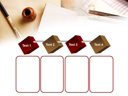 Modelo de PowerPoint Grátis - artigos de papelaria do vintage do ...