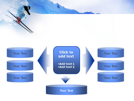 Alpine Skiing PowerPoint Template, Backgrounds | 01090 ...