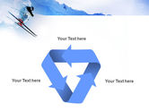 Alpine Skiing PowerPoint Template, Backgrounds | 01090 ...