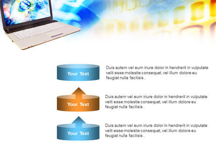 Picture on Laptop Free PowerPoint Template, Backgrounds | 01117 ...