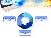 Picture on Laptop Free PowerPoint Template, Backgrounds | 01117 ...