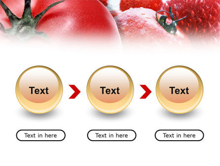 Tomatoes PowerPoint Template, Backgrounds | 01182 | PoweredTemplate.com