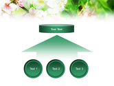 Blooming Cherry Tree PowerPoint Template, Backgrounds | 01207 ...
