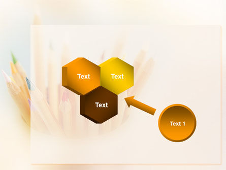 Pencils PowerPoint Template, Backgrounds | 01275 | PoweredTemplate.com