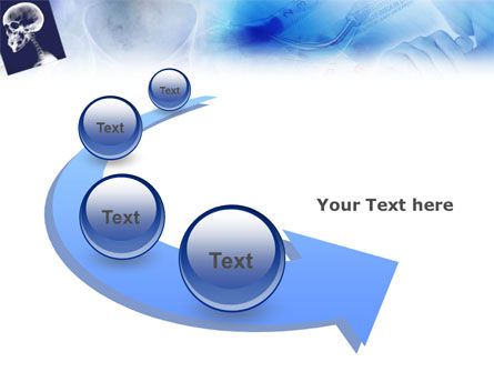 Head Trauma PowerPoint Template, Backgrounds | 01418 | PoweredTemplate.com
