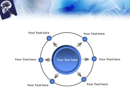 Head Trauma PowerPoint Template, Backgrounds | 01418 | PoweredTemplate.com
